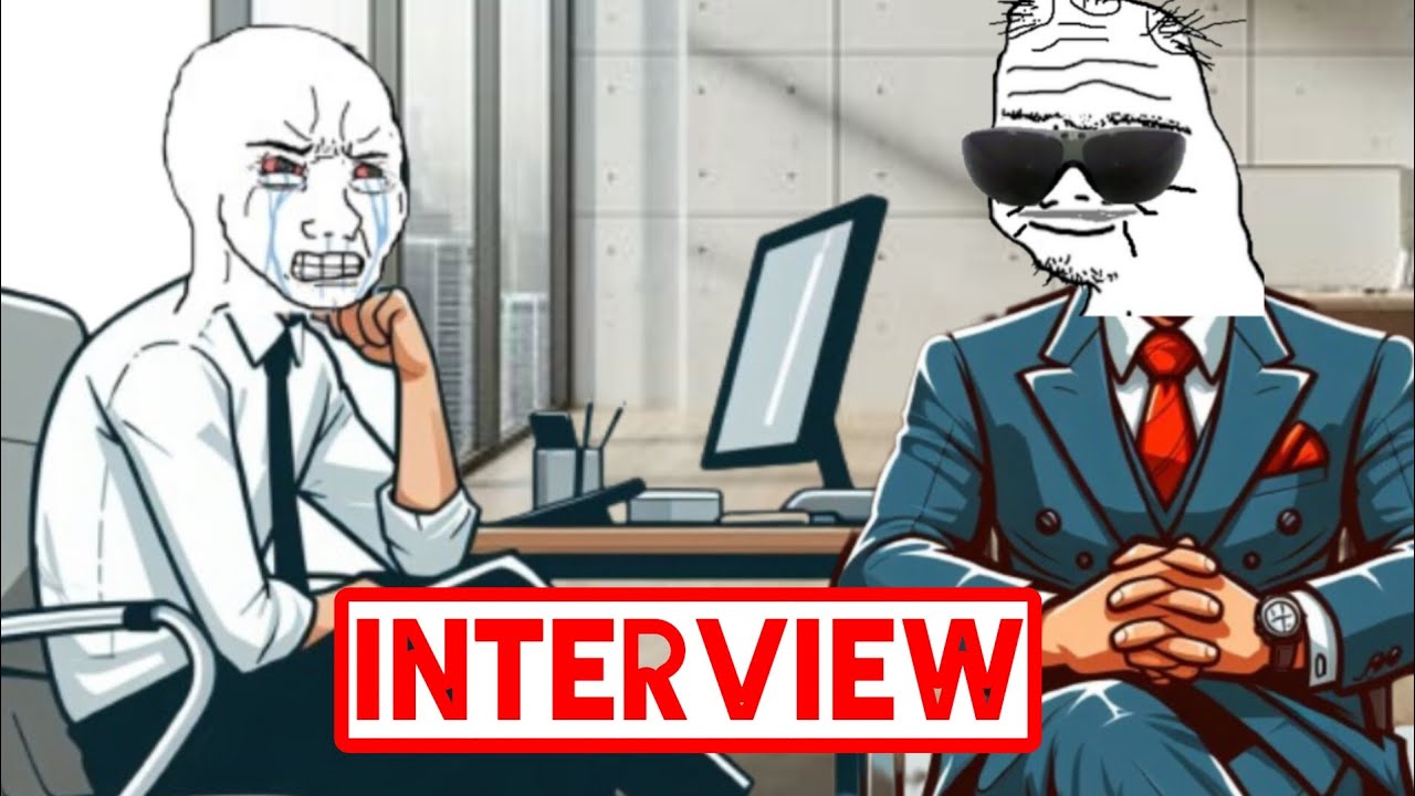Wojak's first Job Interview Landing the Worst Job Ever - YouTube