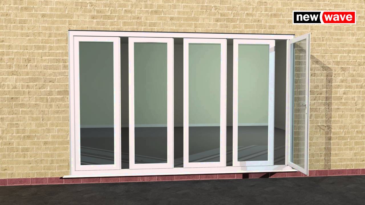 New Wave Door - 5 Panel (Right Slide) - YouTube