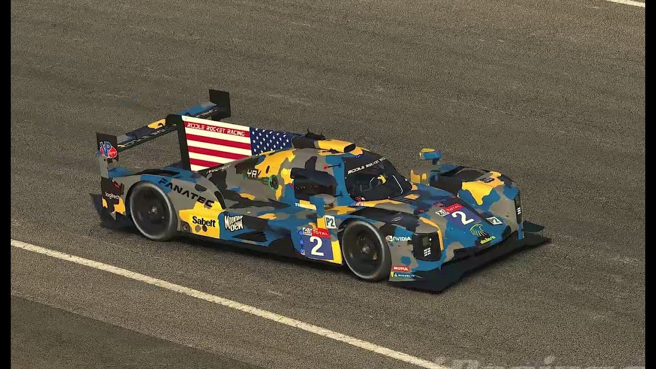 iracing imsa LMP2 @ CTMP Race - YouTube
