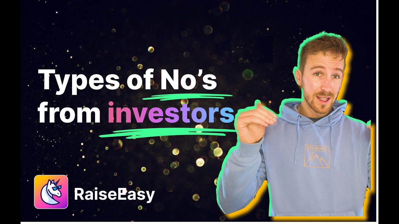 x3 Types of No's from Investors - YouTube