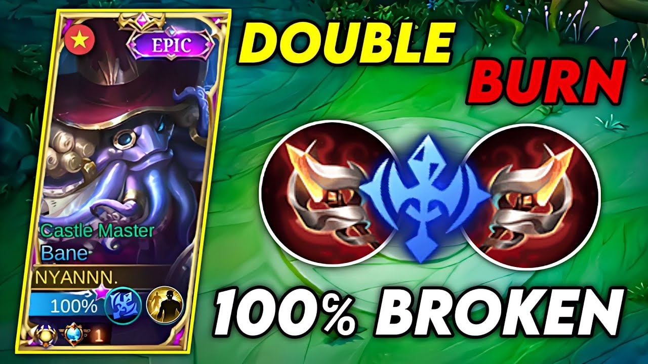 BANE DOUBLE BURN BUILD! 1 HIT DELETE BURST! - TOP GLOBAL BANE - YouTube