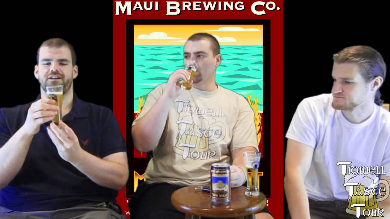 Maui Brewing Mana Wheat Ale Hawaiian Beer Review (Hawaii, USA) - YouTube