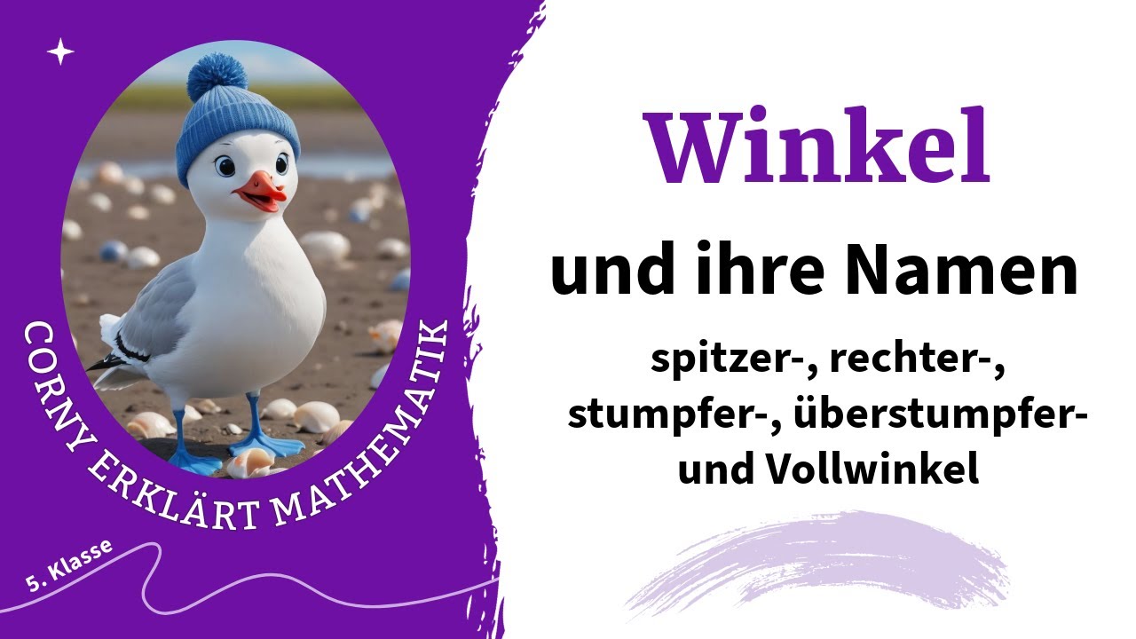 Winkel, Winkelbezeichnungen, Namen von Winkel - YouTube
