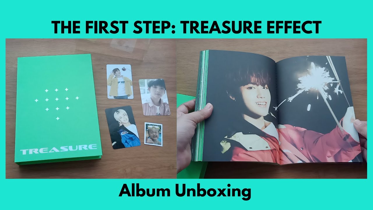 TREASURE (트레저) – Treasure Effect Album (Re)UNBOXING - YouTube