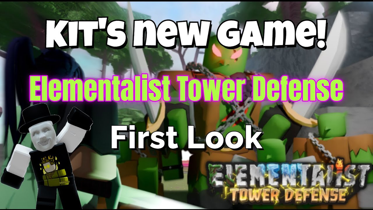 Elementalist Tower Defense (First Look) - YouTube