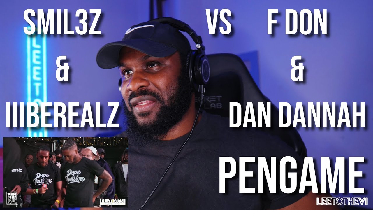 SMIL3Z & iiiBEREALZ vs F-DON & DAN DANNAH | PenGame Rap Battle 2024 ...
