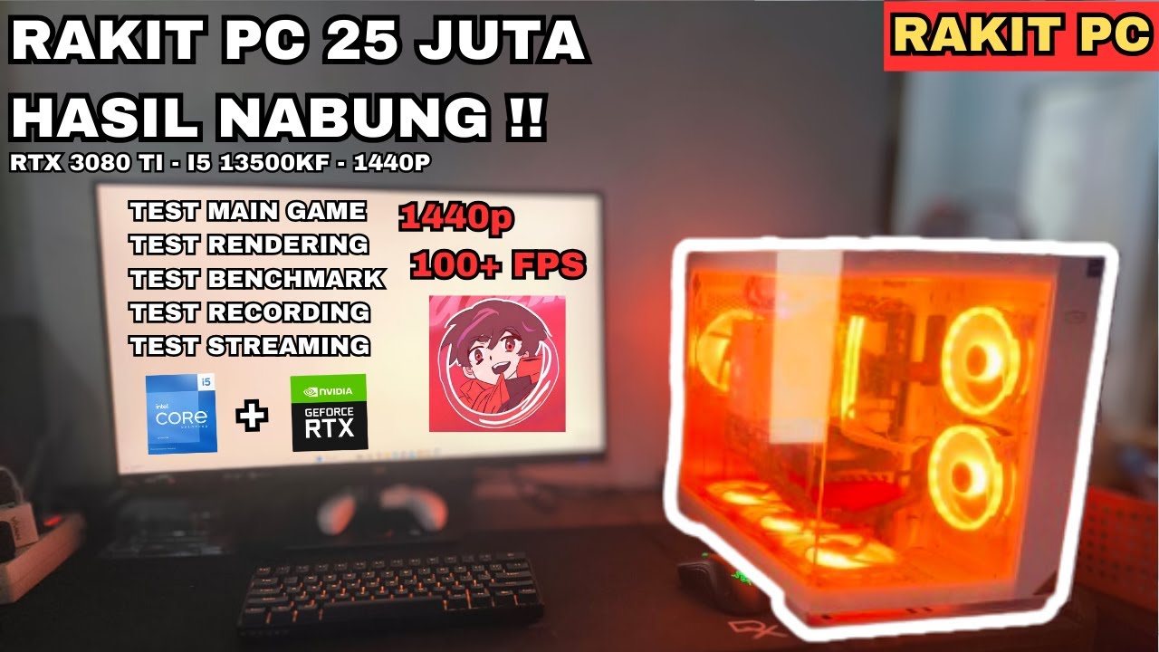 #1 RAKIT PC PERTAMA MRG HASIL NABUNGGG !! - YouTube