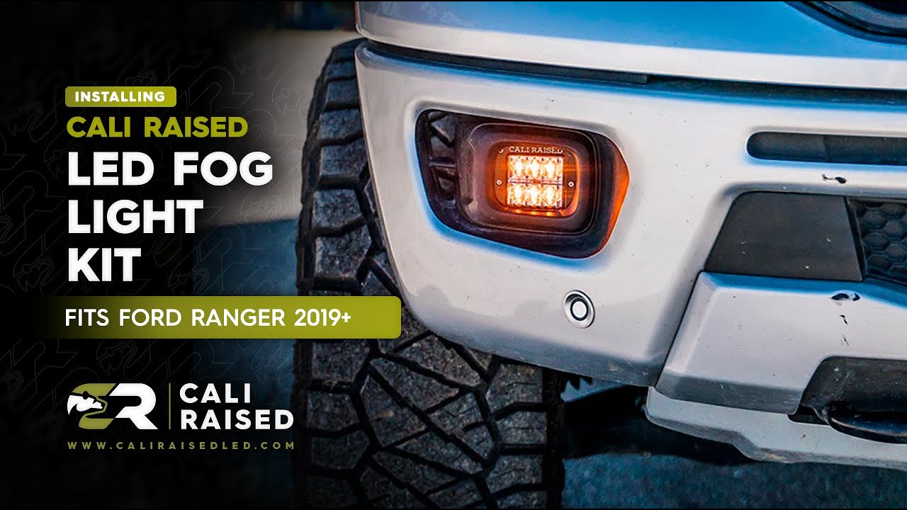 How to Install Ford Ranger Fog Light - YouTube