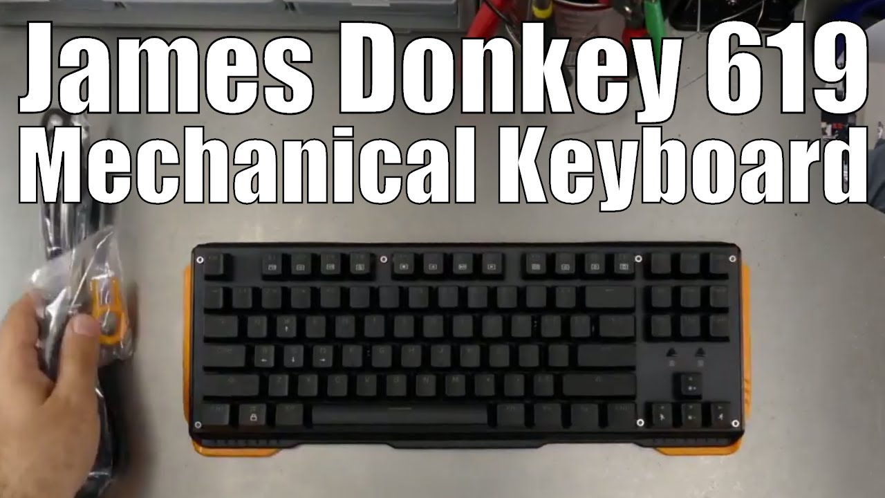 James Donkey 619 - Mechanical Gaming Keyboard (with Gateron switches ...