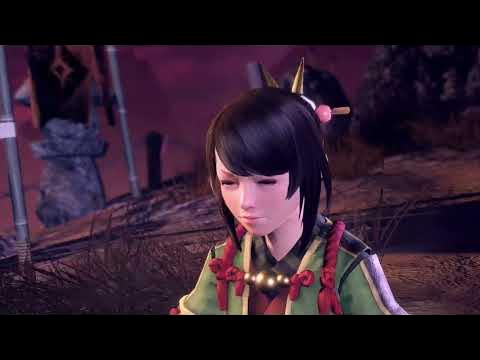 Monster Hunter Rise: Sunbreak | Amatsu Story Cutscene (Kagero and Yomogi Moment) - YouTube