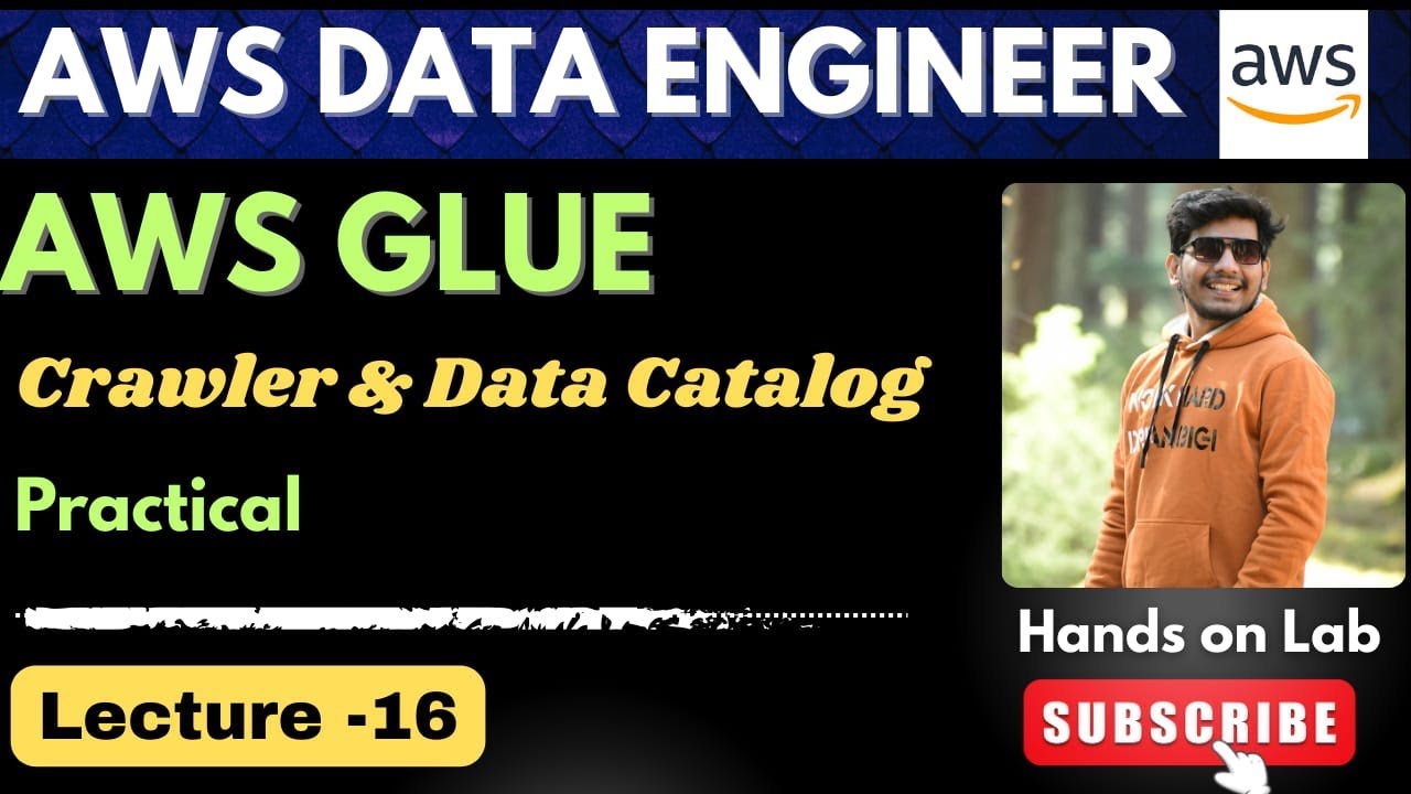 16. AWS Glue Crawler & data catalog - practical - YouTube