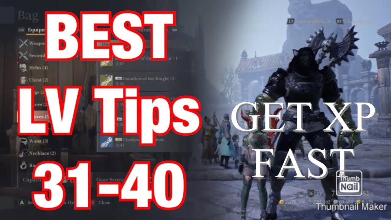 Best Bless Unleashed Level Guide 30-40 - YouTube