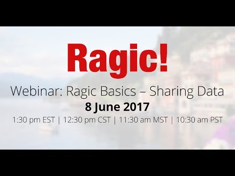 Webinar: Ragic Basics – Sharing Data - YouTube