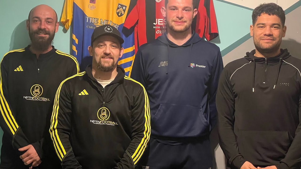 Raunds Town co-managers. Luke Aridegbe and Dean McBride. - YouTube