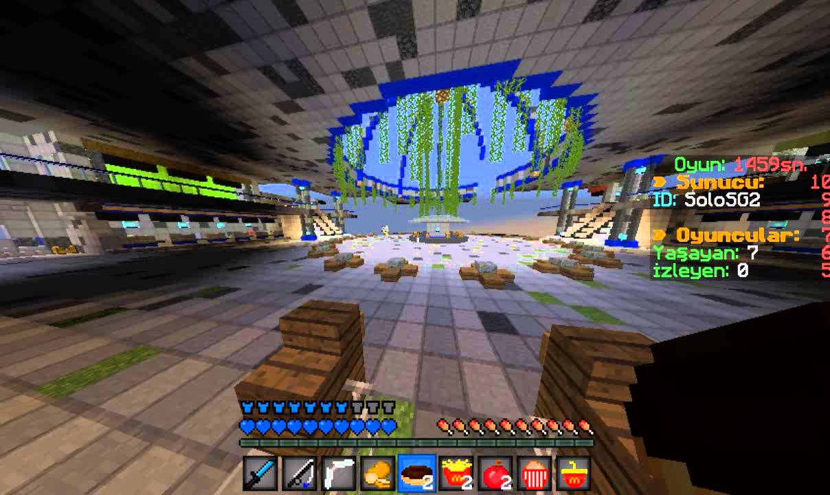Barış !!!! Minecraft-Hunger Games Bölüm 6 - YouTube