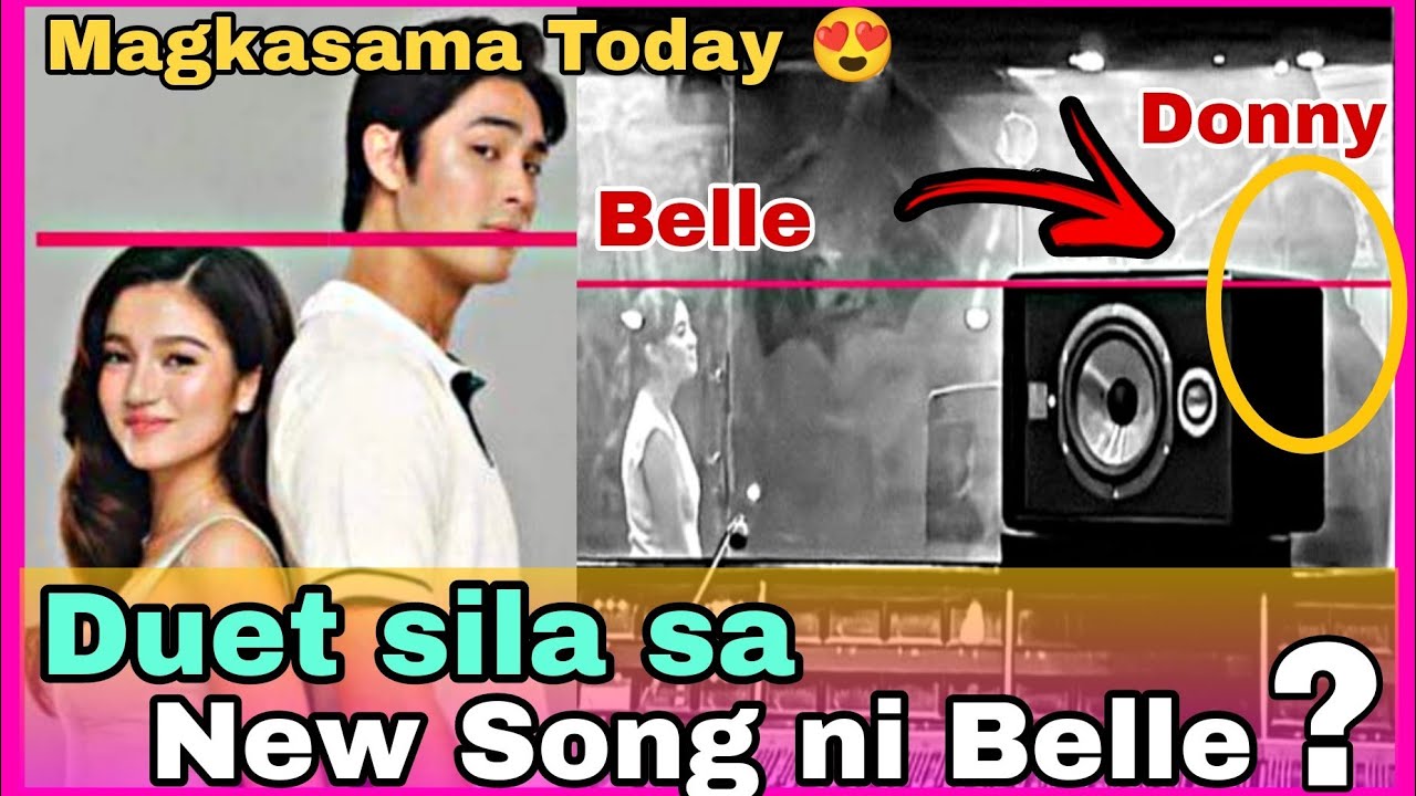 SPOTTED si Donny na SINAMAHAN si Belle sa Recording Day nito para sa ...