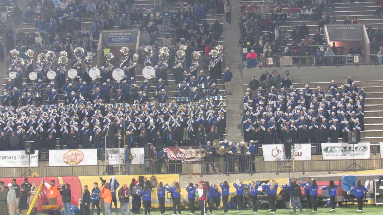 Middle Tennessee Marching Band (2017) Camellia Bowl Game - YouTube