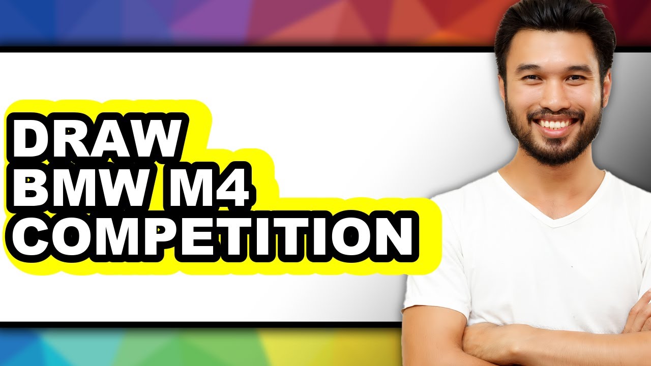 How To Draw BMW M4 Competition - Easy Guide - YouTube