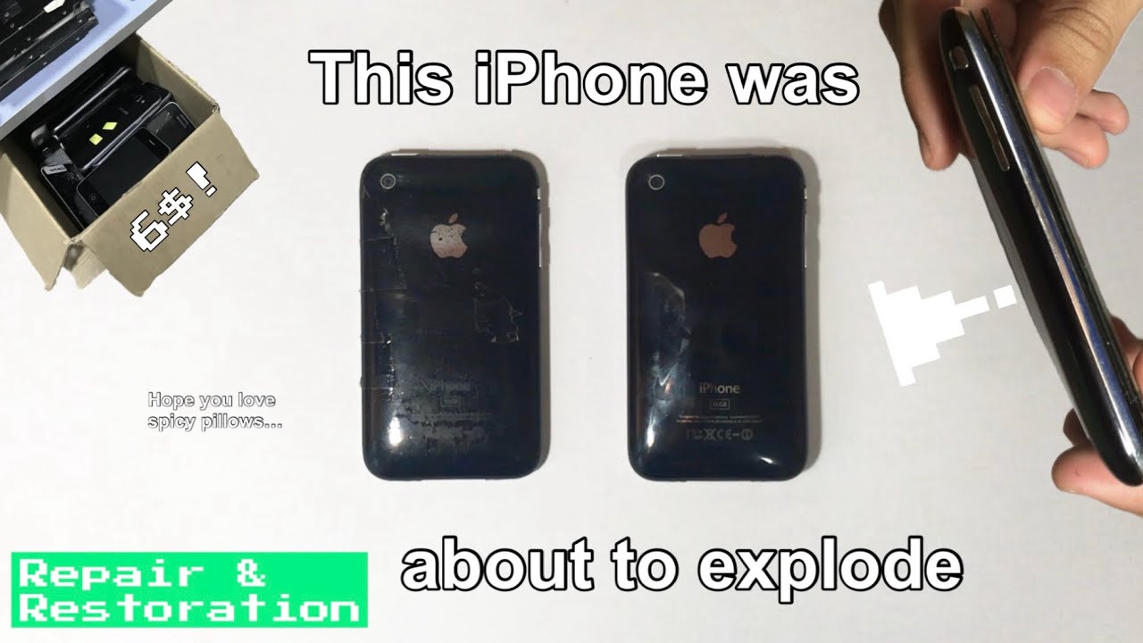Self-destructing iPhones?? | iPhone 3G & 3GS repair & restoration - YouTube