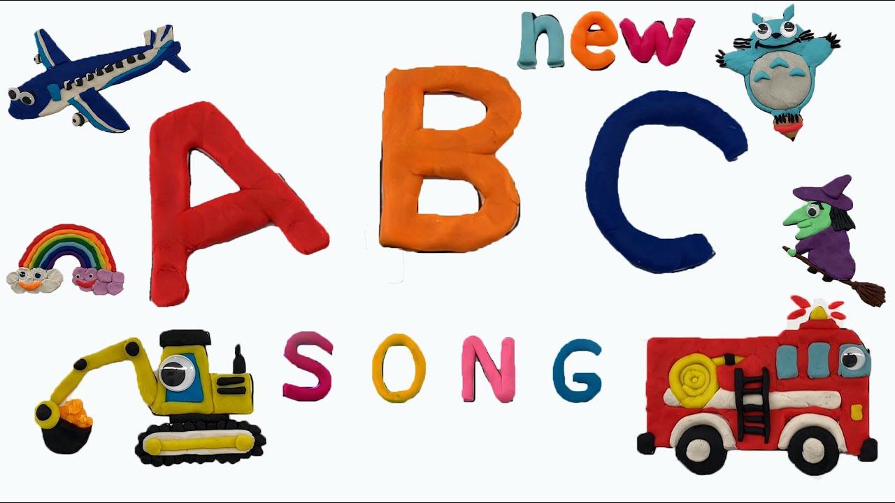 New ABC Song with Play Doh for Kids & Toddlers - YouTube
