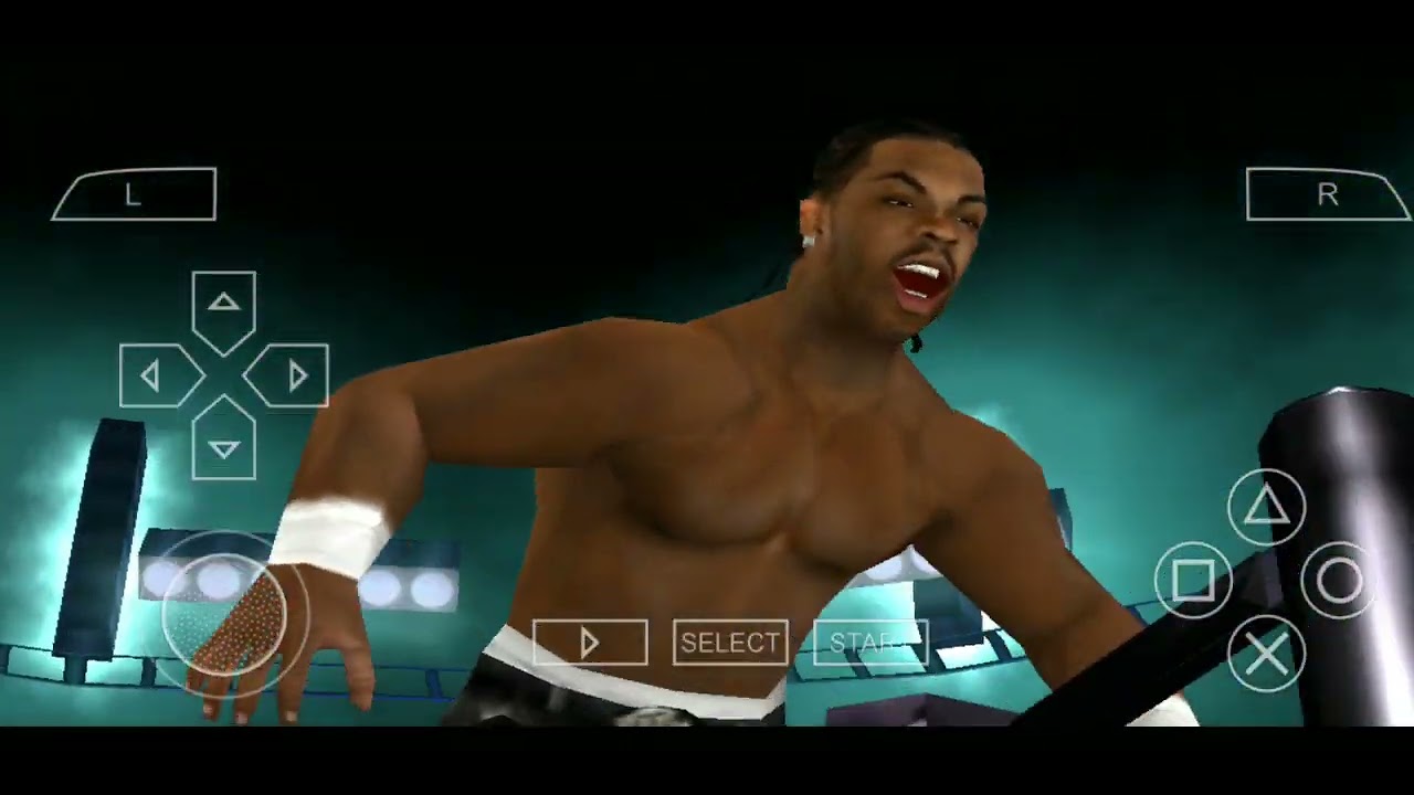 WWE SVR 2009 PSP Android - YouTube