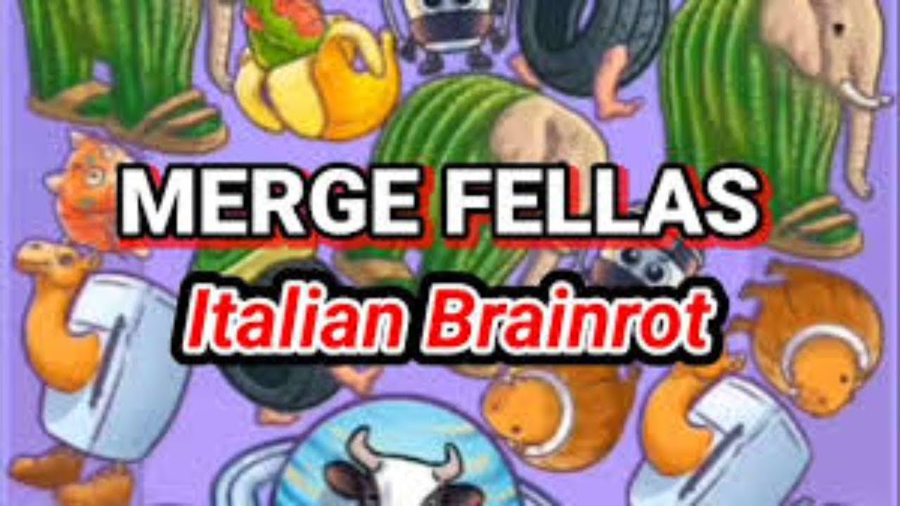 Merge Fellas Italian Brainrot Live Gameplay Live... #shorts - YouTube