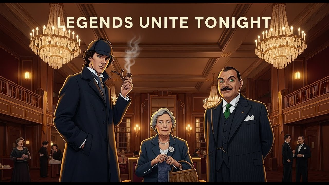 The Detective Summit - Holmes, Marple, and Poirot Team Up! - YouTube