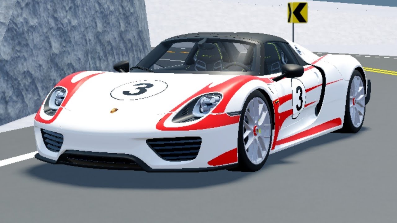 Roblox | Driving Empire | Porsche 918 Spyder Salzburg Racing Desing ...