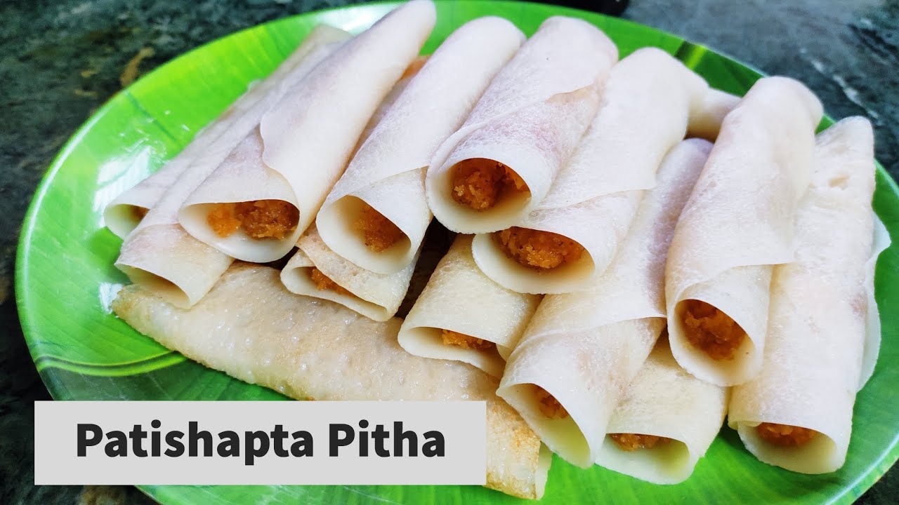 Bengali patishapta pitha recipe | Patishapta pitha recipe | Winter ...