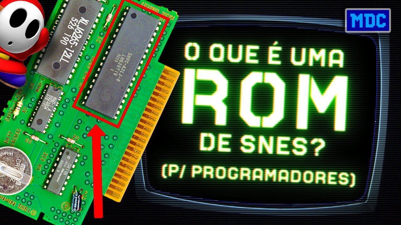 O que é uma ROM de SNES e o que tem DENTRO? (Para programadores e ...