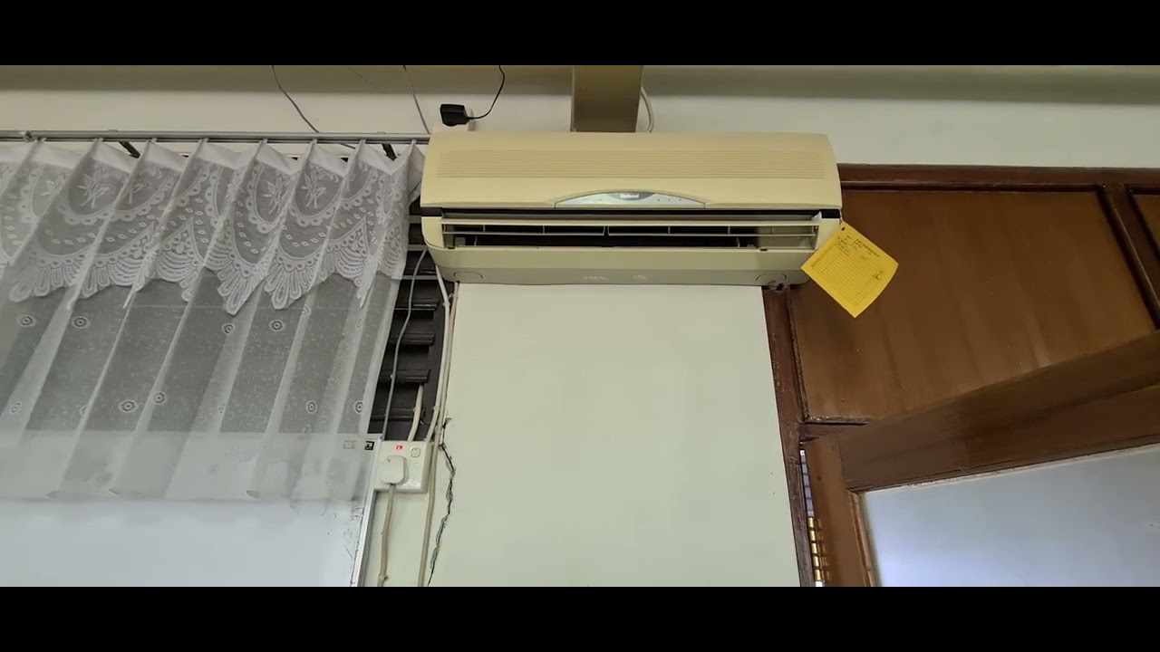 (Old Video) National CS-C9BKN Air Conditioner (2 of 2) - YouTube
