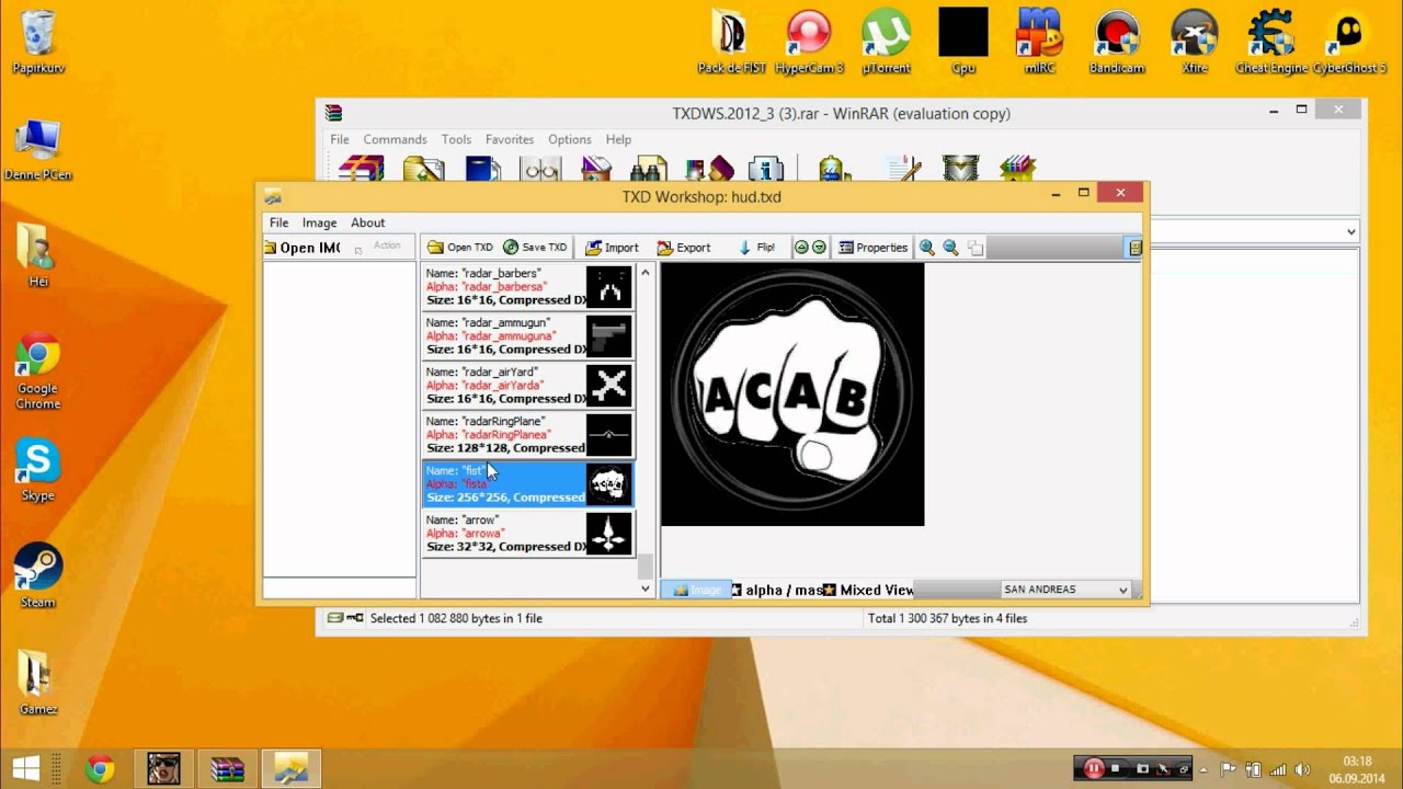 [Tutorial] How to use TXD/change fist on SAMP. - YouTube