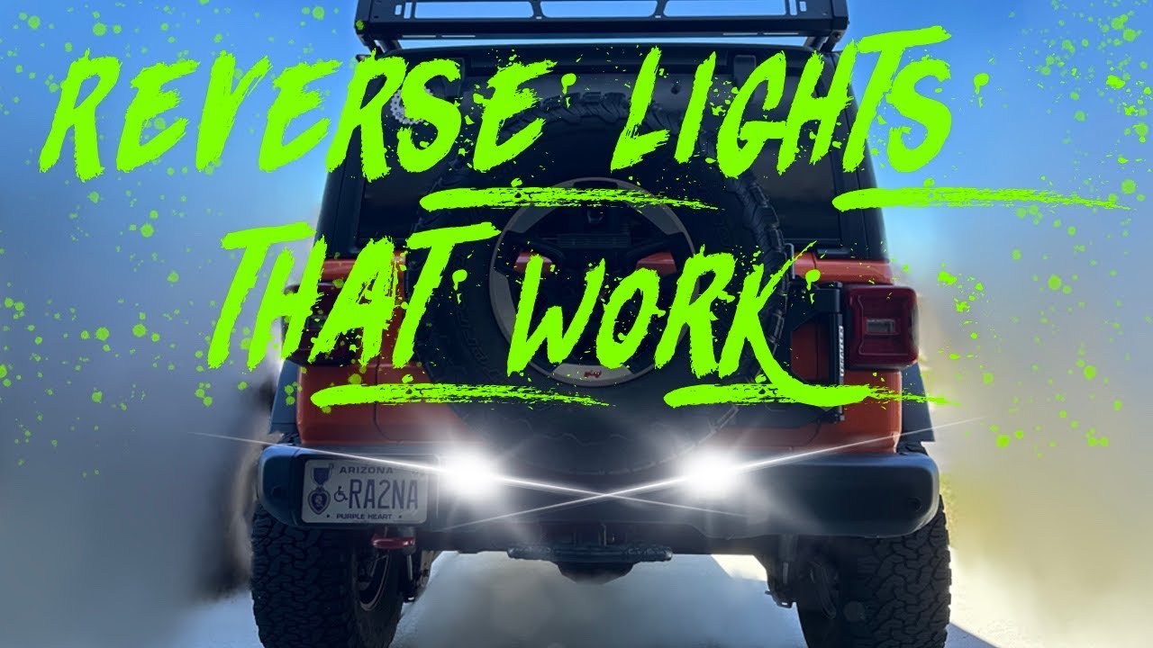 Oracle LED Reverse Light Install - YouTube
