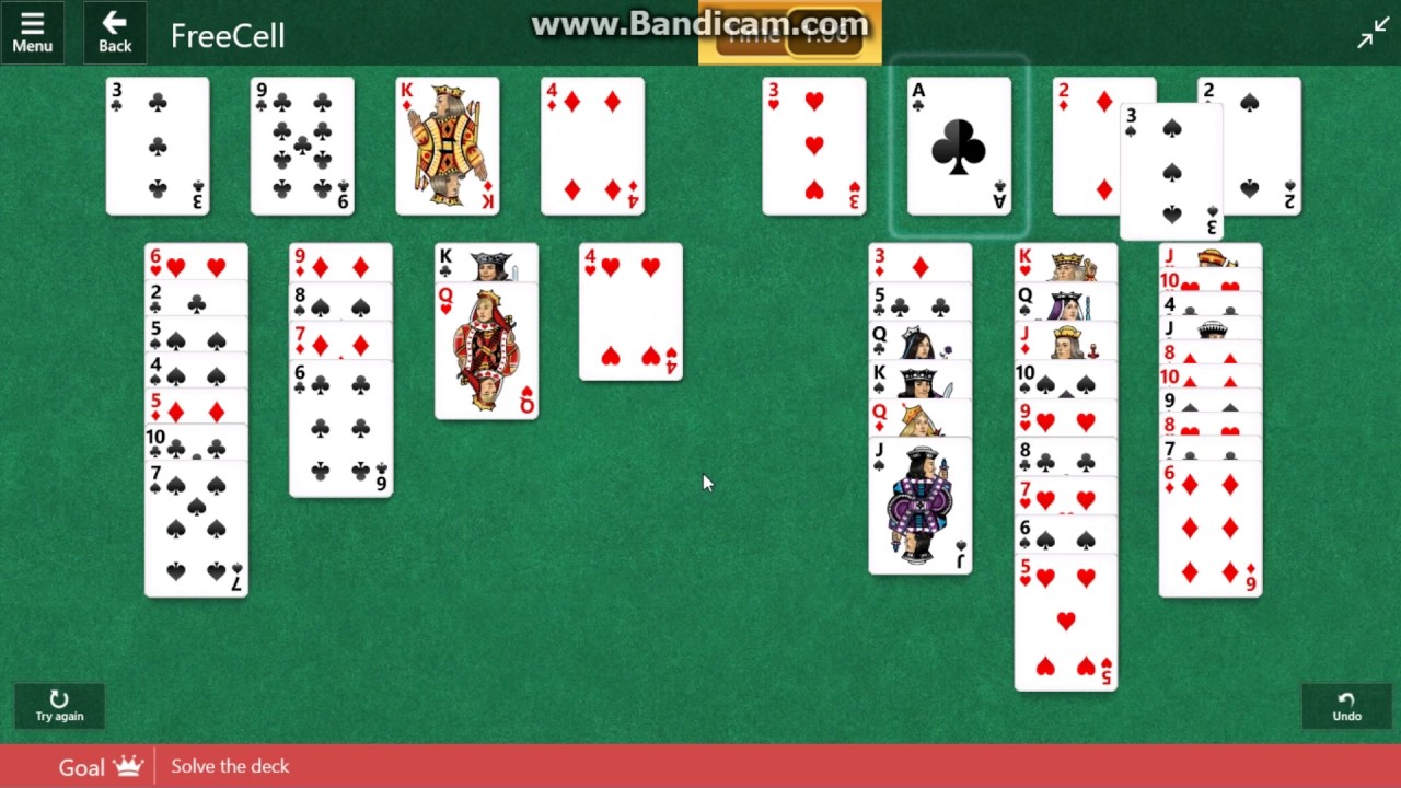 Microsoft solitaire collection freecell how to restart sme game ...