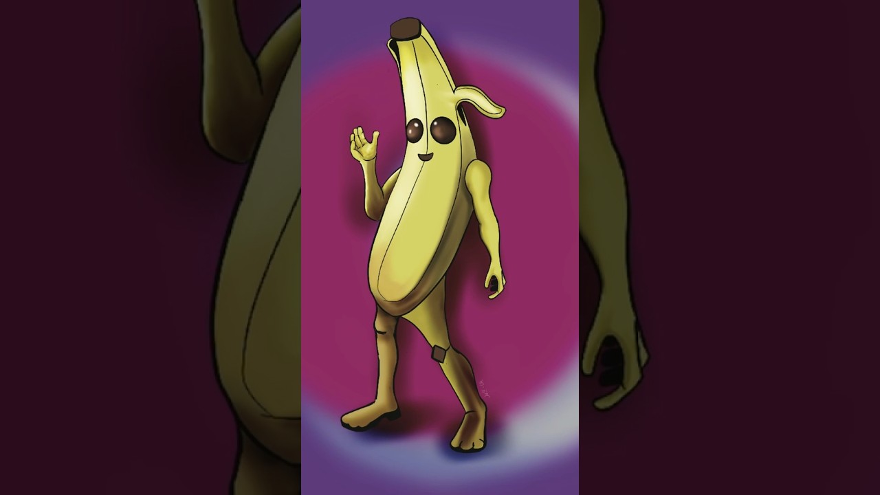 Peely from Fortnight! #fortnite #digitalart #art #videogames - YouTube