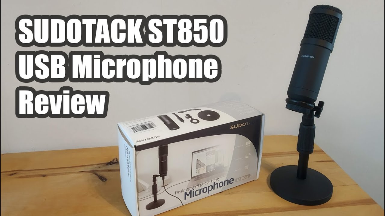 SUDOTACK ST850 microphone - Premium quality and budget-friendly! - YouTube