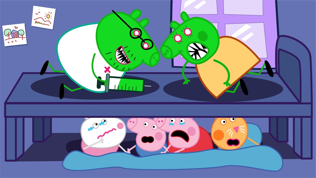 Peppa Pig Zombie Apocalypse, Peppa Family Turn Into Zombies ??? | Peppa ...