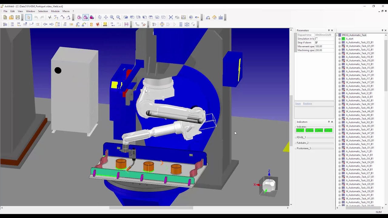 Almacam Weld - Automatic toolpath and robot programming - YouTube