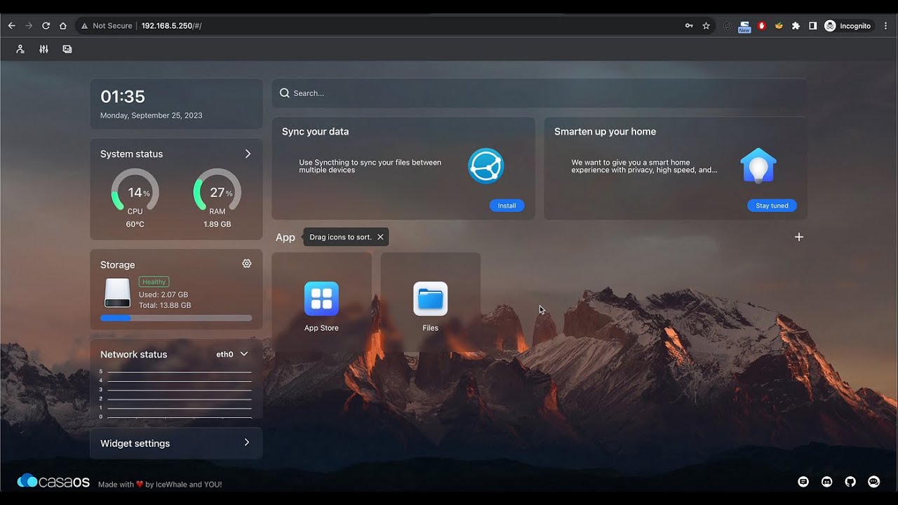 How to install CasaOS on STB Android