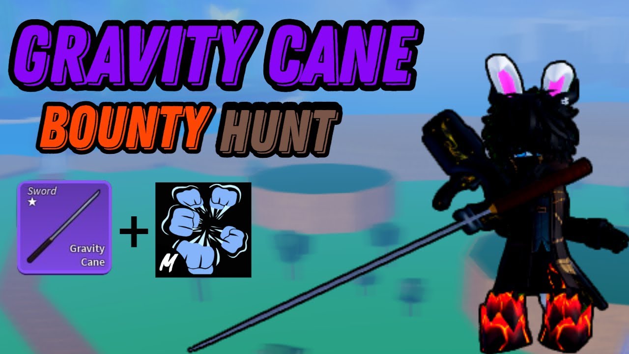 『Gravity Cane + Superhuman』Epic Bounty Hunting Montage | Blox Fruits ...