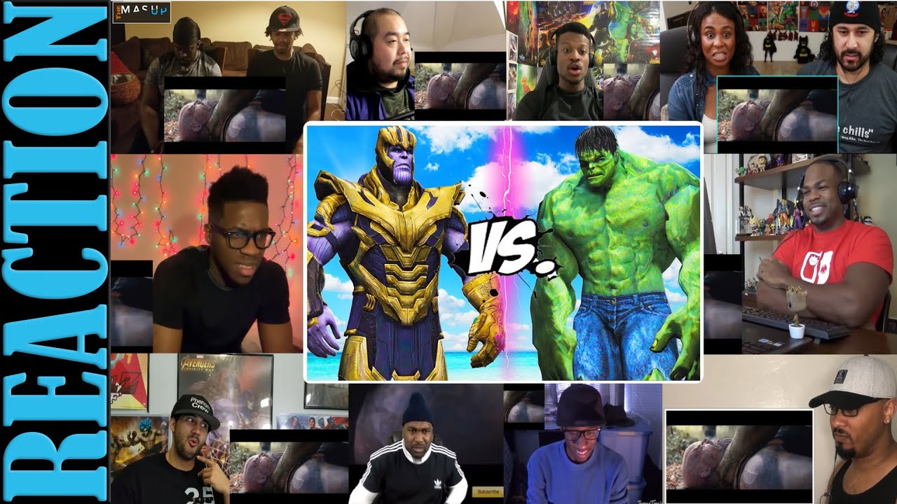 HULK vs THANOS - Fight Scene (Wakanda Battle) AVENGERS INFINITY WAR ...