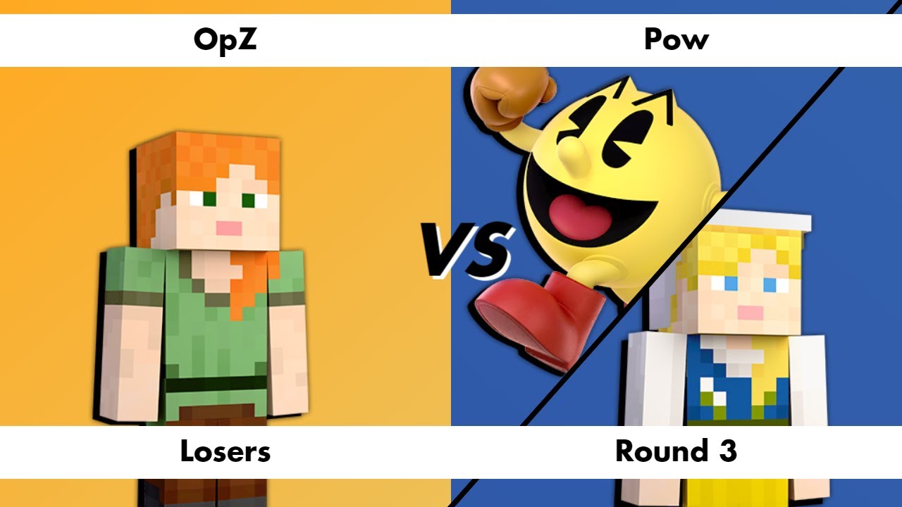 OpZ (Steve) vs Pow (Pac-Man/Steve) - GMC Ultimate Singles Top 16 - YouTube