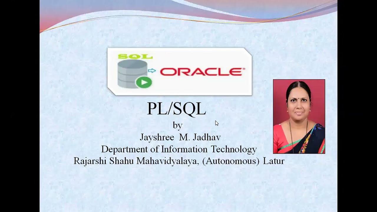 PL/SQL Overview - YouTube