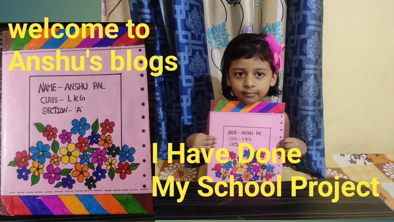 Mera School Project Completed!! I Have Done My School project!! - YouTube