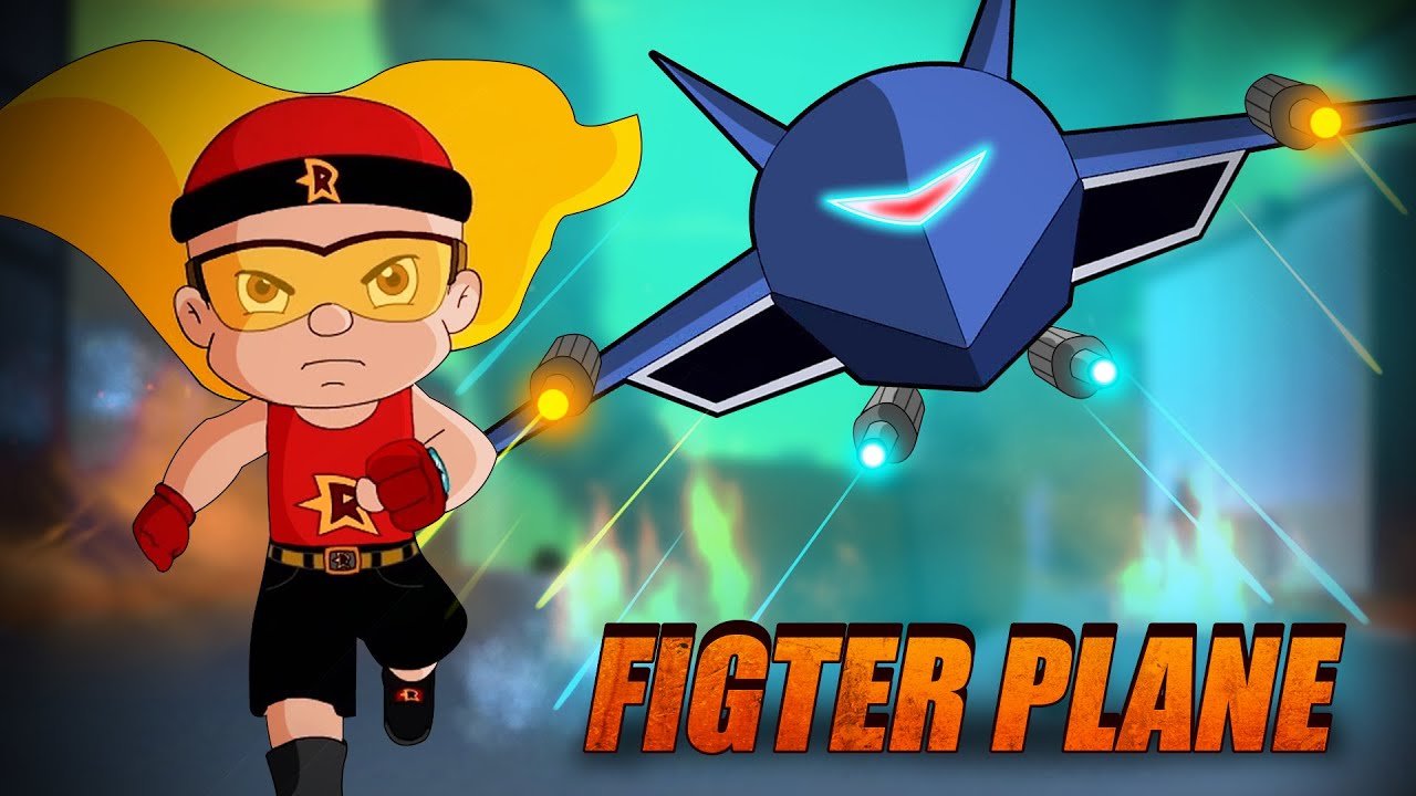Mighty Raju - The Fighter Plane Attack | Action Videos for Kids ...