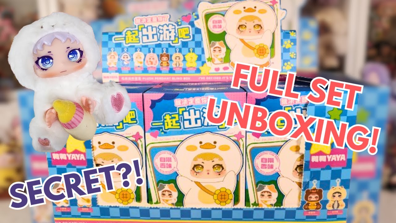 UNBOXING FULL SET OF YAYA PLUSH PENDANTS! FOUND THE SECRET?! - YouTube