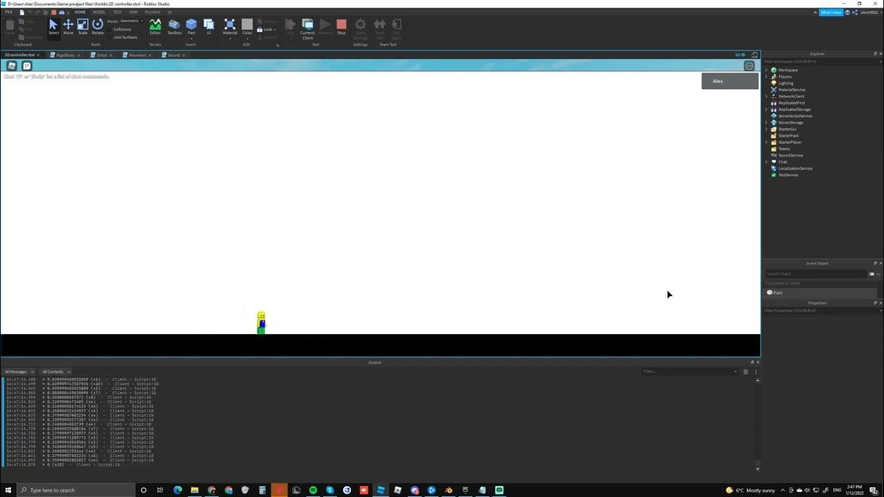 Roblox 2D Physics Engine | Roblox creations #18 - YouTube