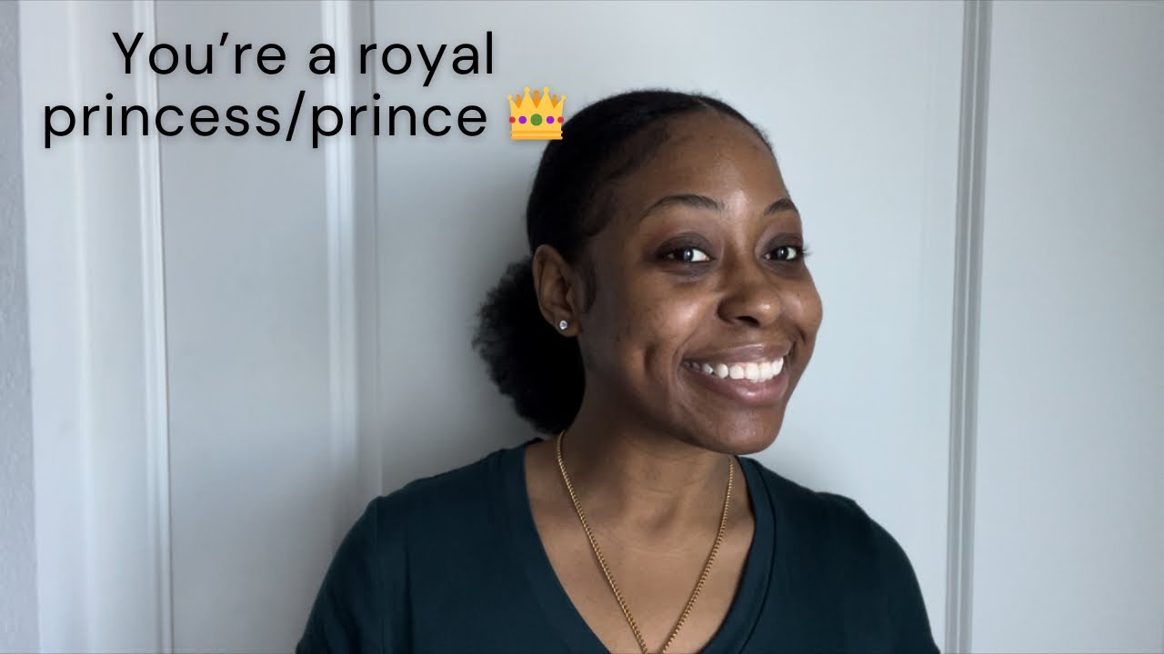 you are a child of a KING 👑 || you are ROYALTY 💜 - YouTube