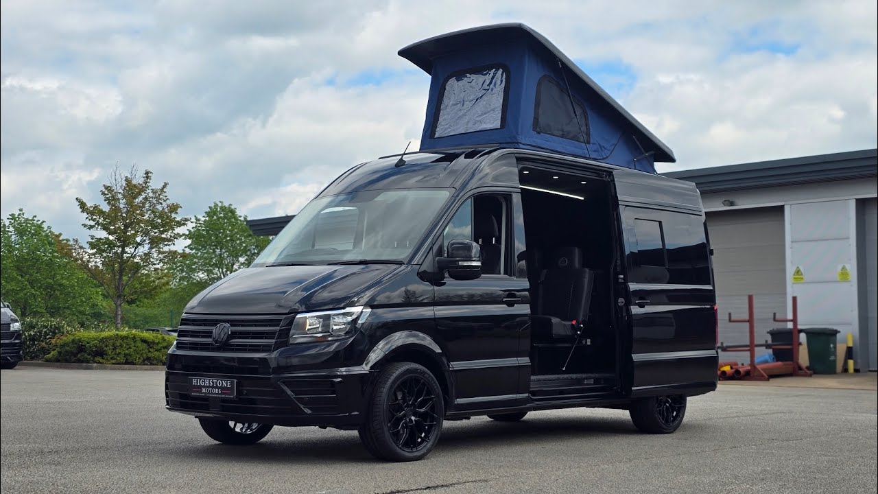 Camper build.... vw crafter day van conversion modified - YouTube