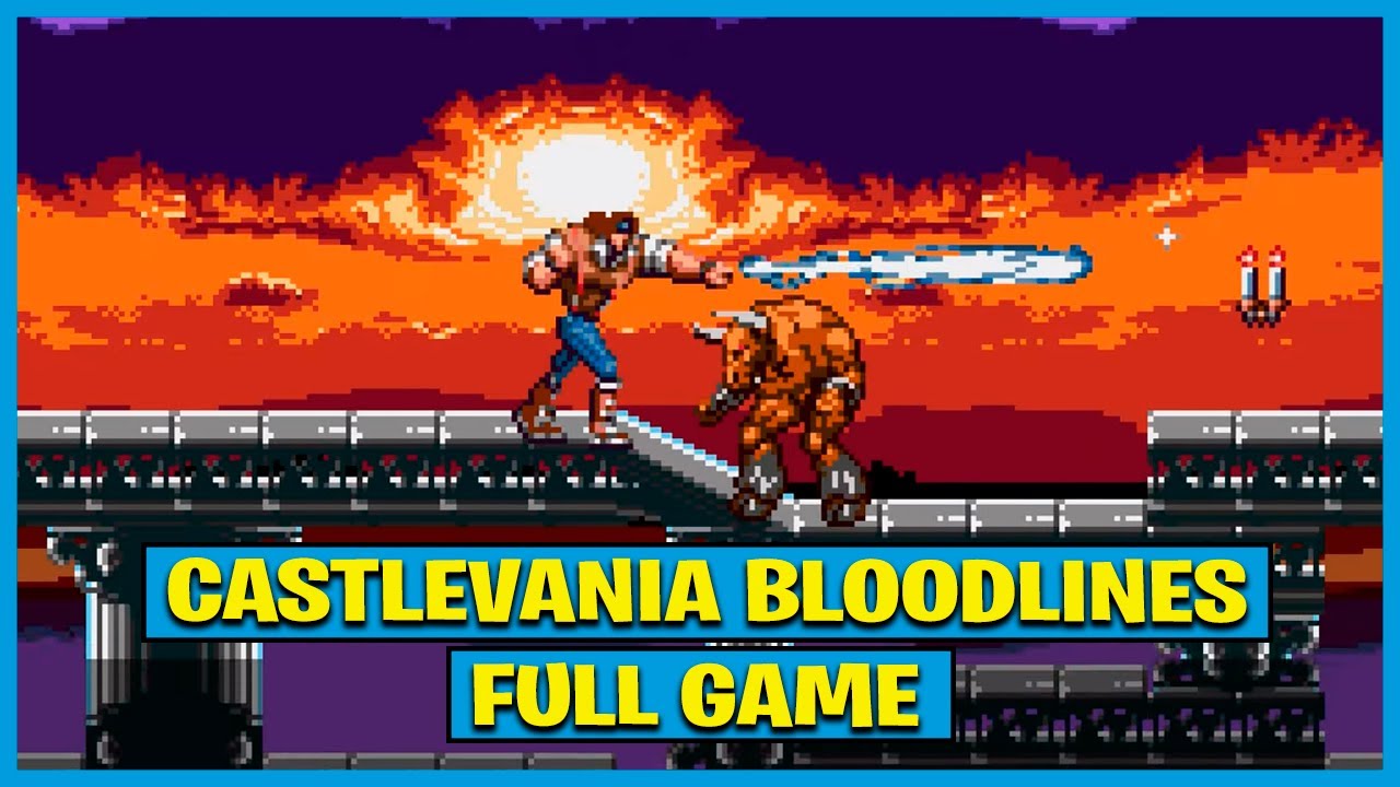 Sega Genesis Gameplay — Castlevania Bloodlines [4k60fps] - YouTube